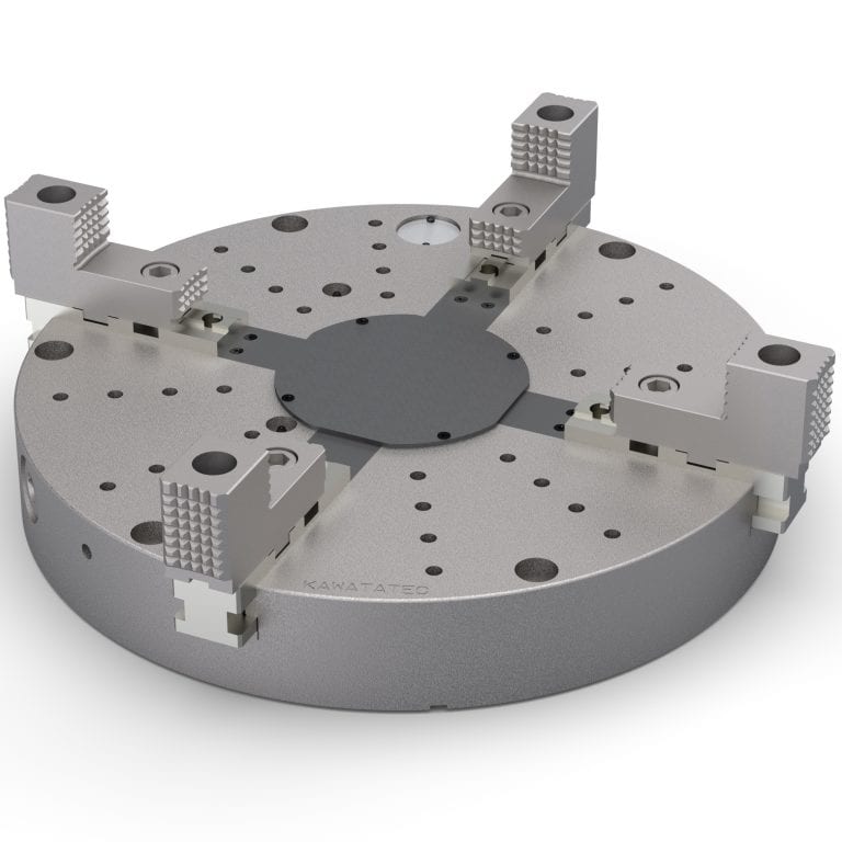 TM Series Thin Manual Type Scroll Chuck | Kitagawa